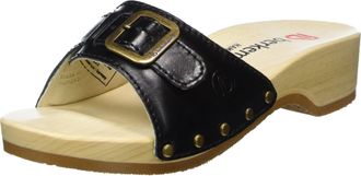 Berkemann Damen Hamburg Pantoletten, Schwarz (Schwarz), 34 2/3 EU