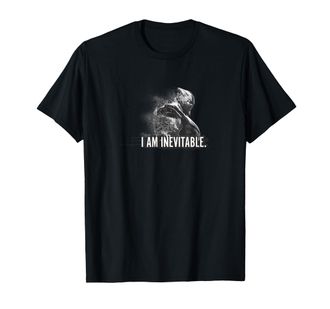 MARVEL Avengers Endgame Thanos I Am Inevitable Portrait T-Shirt