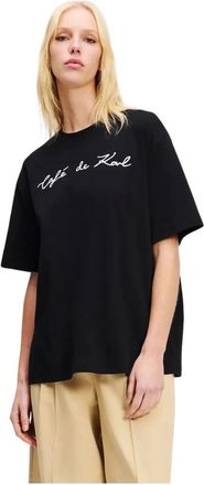 Karl Lagerfeld Damen, Oberteile, Schwarzk, SGr&ouml;&szlig;e