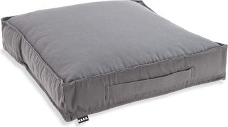 H.O.C.K. Matratzenkissen Outdoor Classic Uni Bodenkissen (50x50x10cm, Grau)