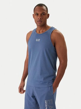 Emporio Armani Tank-Top 7M000295 AF10375 Blau Regular Fit
