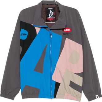 A Bathing Ape A Bathing Ape, Homme, Vestes, Gris, Taille: XL Outerwear A Bathing Ape