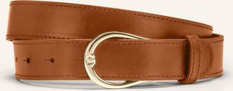 Aigner Aigner Lederg&uuml;rtel Logo braun