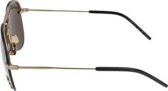 Saint Laurent Unisex Sunglasses Saint Laurent Classic 11 M 004 Gold Bronze 59-13-140 Metal