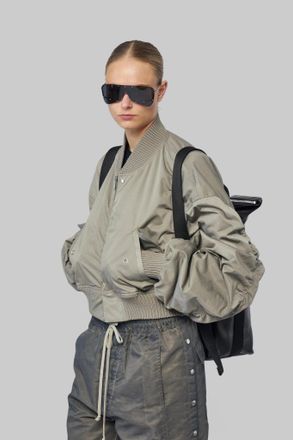 Rick Owens Bomber Imbottito - Secchia Cropped Flight