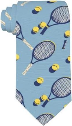 Generic Raquettes De Tennis Cravatte Classique Cravate Polyvalente Cravate Homme Pour Affaires Fêtes Femmes