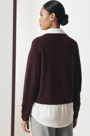 Next Strickpullover Superweiches Langarmshirt im Lagen-Look (1-tlg)