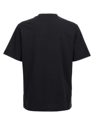 Burberry Mens Bicolor Cotton T-Shirt
