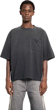 KAPITAL Jersey 2tones big Pocket (bone) t-shirt