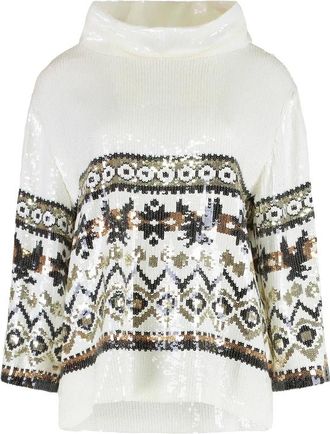 Alberta Ferretti Damen, Blusen & Hemden, Mehrfarbig, LGr&ouml;&szlig;e