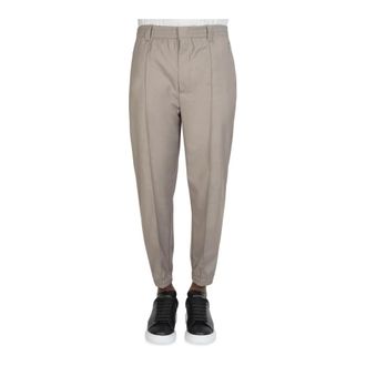 Emporio Armani Stone Elastic Waist Hose - - Trousers - Herren - Grau - L