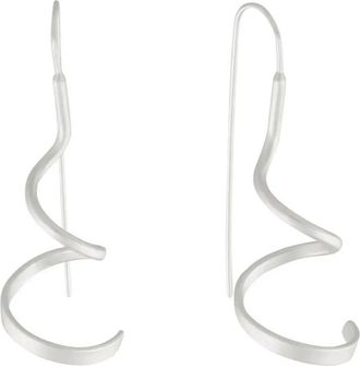 Dansk Copenhagen Mini Spinning Ohrringe - - Accessories - Damen - Grau - ONE SIZE