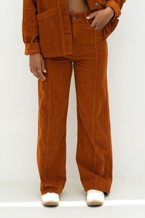 N&auml;z Damen vegan Cordhose Elsa Orange