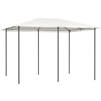 vidaXL Belv&eacute;d&egrave;re 3x4x2,6 m Cr&egrave;me 160 g/m&sup2;