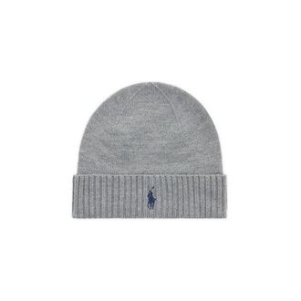 Polo Ralph Lauren Bonnet &agrave; logo en laine