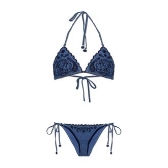 Zimmermann Zweiteiliger Badeanzug - - Swimwear - Damen - Blau - L