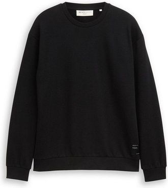 Tom Tailor Sweatshirt Strick & Sweatshirts Sweatshirt mit Logo-Badge
