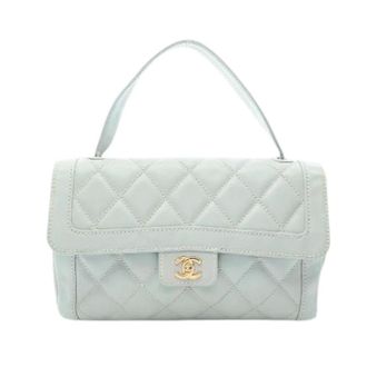 Chanel Sac &agrave; main en cuir Wild Stitch Pre-owned - Femme - Pre-owned - Bleu - Taille: ONE Size
