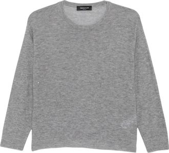 Fabiana Filippi Damen, Strickwaren, Grau, LGr&ouml;&szlig;e