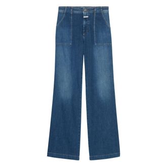 Closed Aria Blaues Stilvolles Oberteil - - Trousers - Damen - Blau - W30