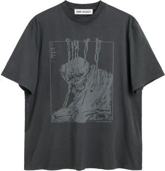 Our Legacy Homme, Tops, Gris, Taille: S Box T-Shirt