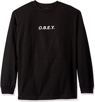 Obey T-shirt pour homme - Noir - Medium