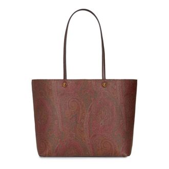 Etro Sac shopping moyen essentiel - Femme - Sacs - Brun - Taille: ONE Size