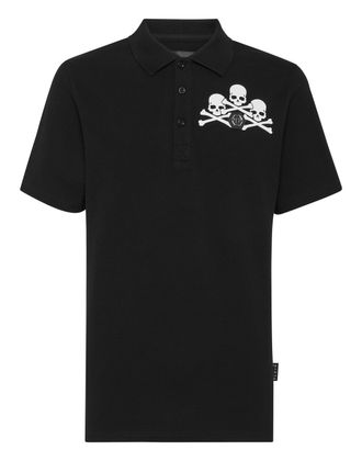 Philipp Plein Poloshirt Skull