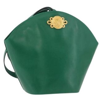 Ferragamo Pre-owned Ledertasche zum Umh&auml;ngen - - Pre-owned - Damen - Gr&uuml;n - ONE SIZE