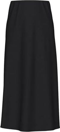 Pieces Pcfranan Hw Jupe Midi Noos BC, Noir, L Femme