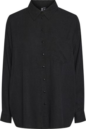 Pieces Pcpia Ls Loose Shirt Pwp Mm Noos