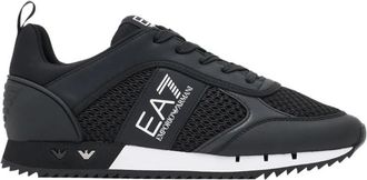 Emporio Armani Emporio Armani Ea7, Homme, Chaussures, Noir, Taille: 44 EU Black & White Laces Baskets