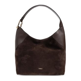 Furla Femme, Sacs, Brun, Taille: ONE Size Lara Medium Shopper Bag