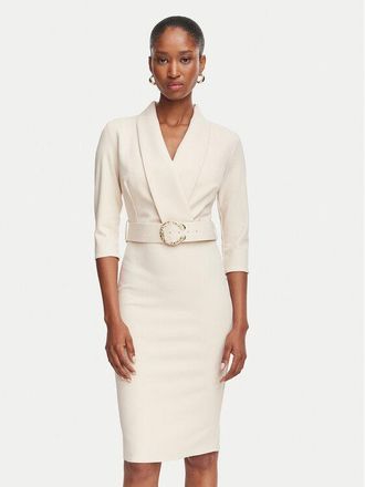 Rinascimento Rinascimento Coctailkleid CFC0131082003 Hellbeige Regular Fit