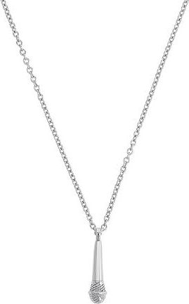 Amor Scorpions by Chaîne avec pendentif en argent sterling 925 unisexe pour homme et femme 45 + 5 cm, argent, microphone, livré dans une boîte cadeau à bij