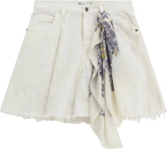 Please Femme, Shorts, Blanc, Taille: 40 FR Short pour homme