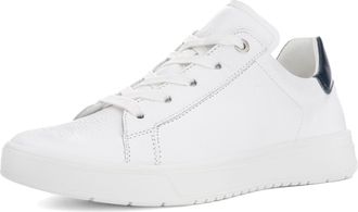 Ara Damen ROM Sneaker, Weiss,BLAU, 42.5 EU
