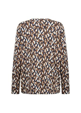 Soyaconcept Langarmbluse SC-FELICITY AOP 527 NAVY BLAZER COMBI