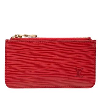 Louis Vuitton Pre-owned M&uuml;nzb&ouml;rse - - Pre-owned - Damen - Rot - ONE SIZE