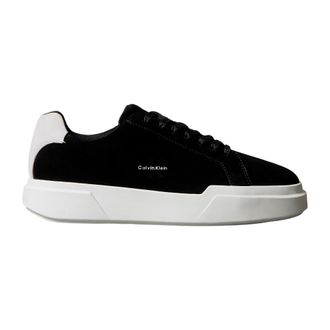 Calvin Klein Sneaker f&uuml;r Herren, Wildleder, Klobig (Schwarz/Wei&szlig;)