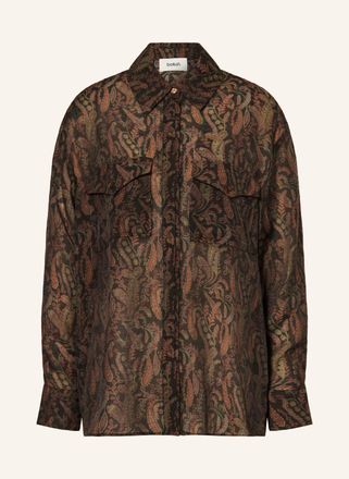 BA&SH Ba&Sh Hemdbluse Tao gruen