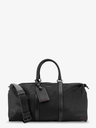 Kiton Ciro Paone Nylon travel bag with leather inserts - KITON CIRO PAONE - gender_Man