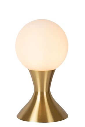 Lucide MOYA - Tischlampe - Ø 12 cm - 1xG9 - Mattes Gold/Messing