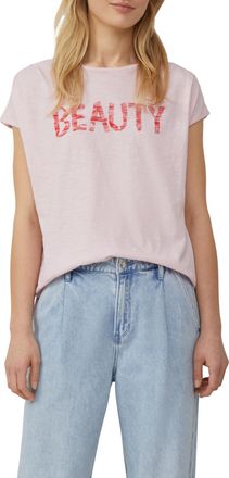 s.Oliver Ärmelloses T-Shirt im Relaxed Fit mit Frontprint