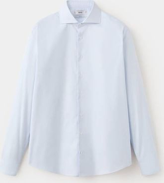 Mango Chemise costume slim fit 100 % coton bleu ciel - Homme - XXL - MANGO MAN