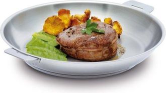 Cristel p16q Pfanne Edelstahl Mutine Abnehmbarer