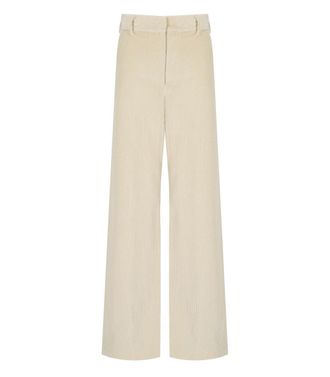 Weekend by Max Mara PANTALON EN VELOURS TANIA BLANC MAX MARA WEEKEND