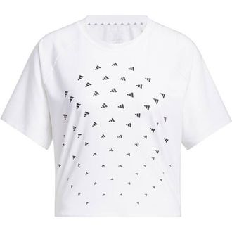 adidas Damen Shirt BLUV Print Performance Loose Fit