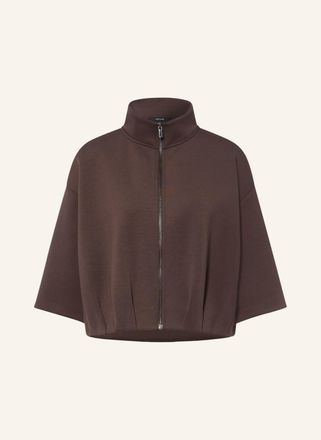 OPUS Sweatjacke Galtos Mit 3/4-Arm braun