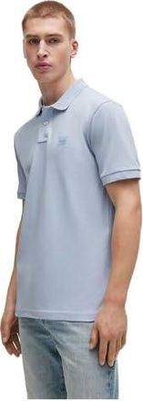 BOSS Hommes Passenger Polo Slim en Coton Stretch &agrave; Patch logot&eacute;